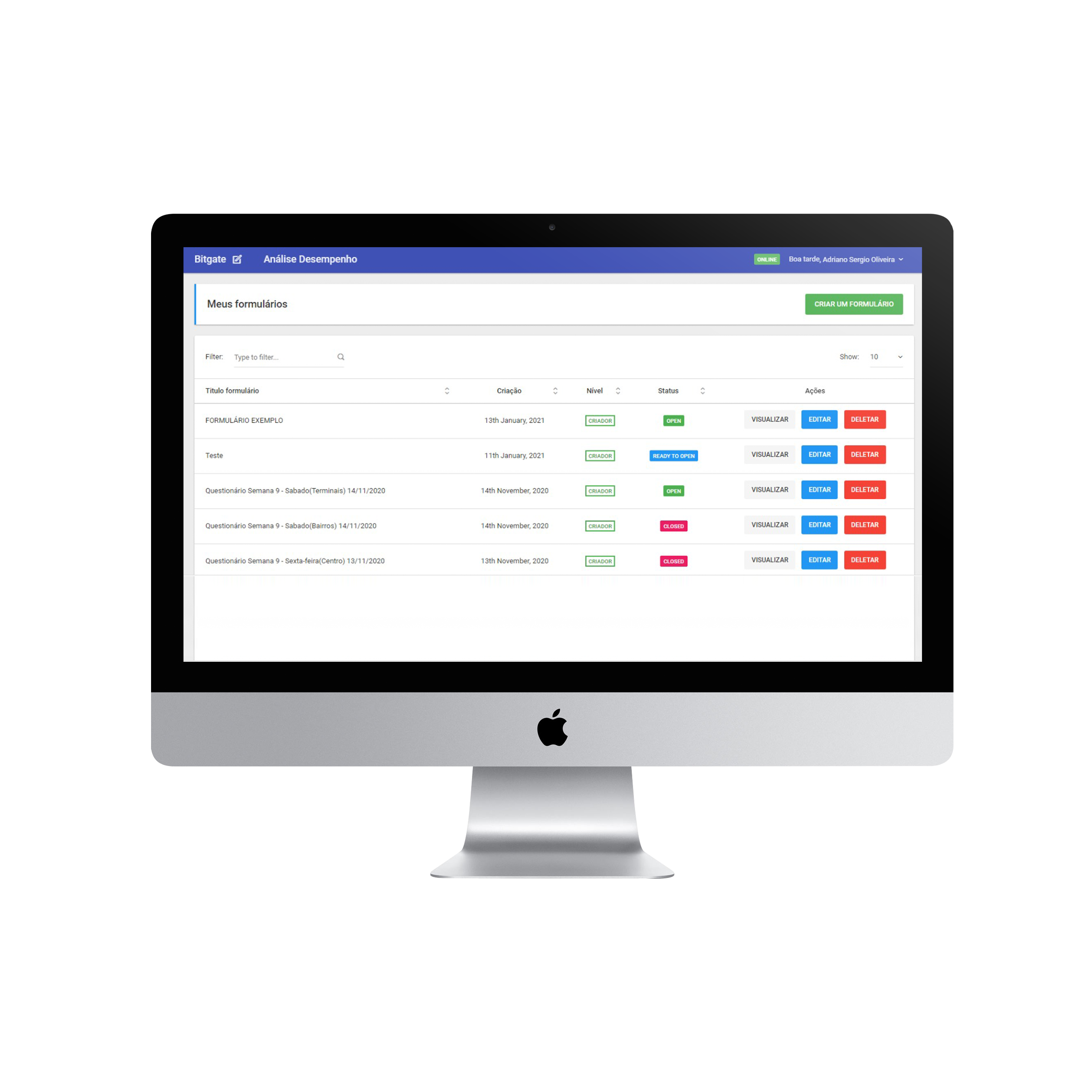 Bitgate - Software de pesquisas